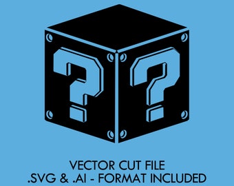 Blooper From Super Mario Bros NES SVG/AI Vector Cut File for Vinyl Art ...