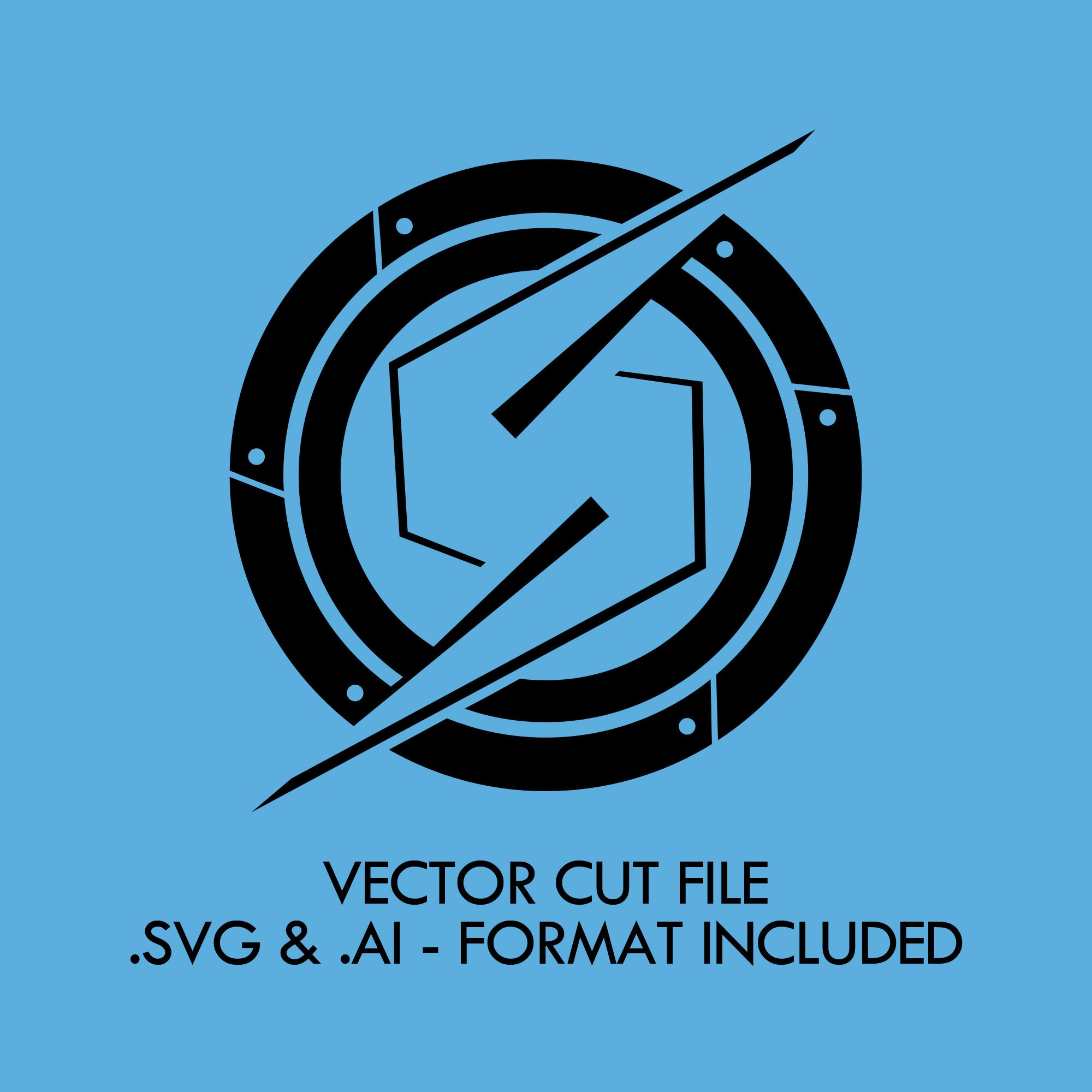 Samus "mighty S" - SVG/AI Vector Cut File - Etsy