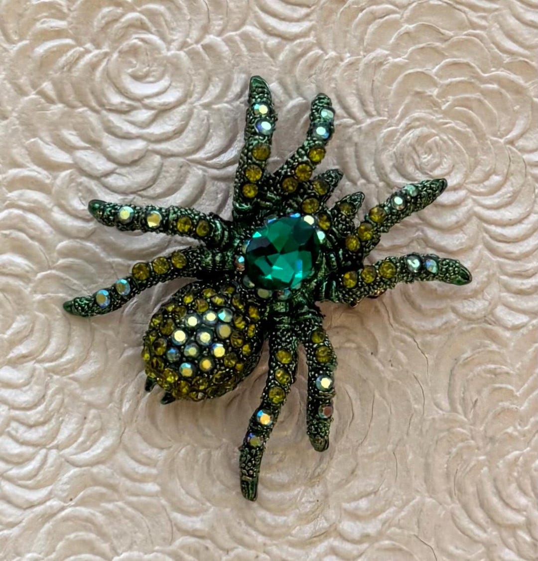 Unique Spider Tarantula Vintage Style Brooch - Etsy