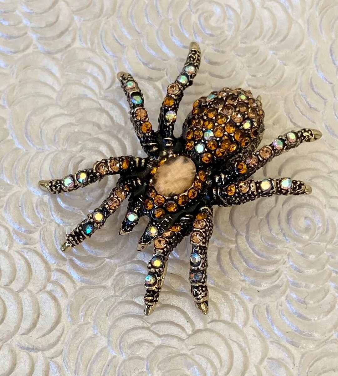 Unique Spider Tarantula Vintage Style Brooch & Pendant - Etsy