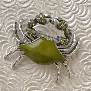 Adorable Vintage Style Crab Brooch - Etsy