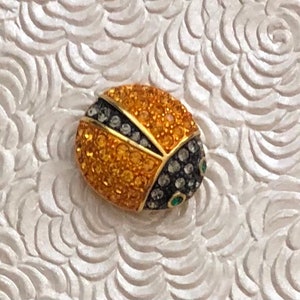 Vintage Joan Rivers Ladybug Magnetic Brooch Pin - Etsy
