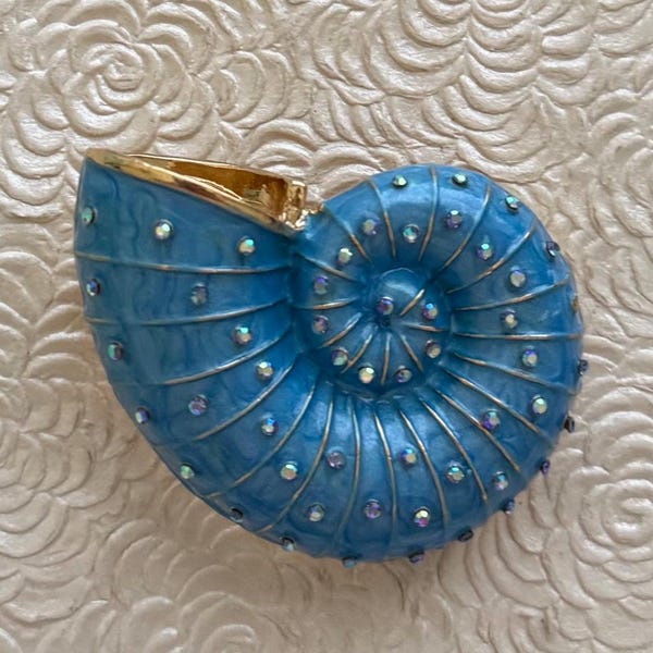 Seashell Brooch - Etsy