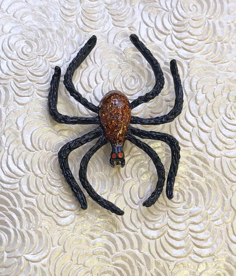 Unique Vintage Large Spider Brooch - Etsy