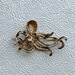 Unique Vintage Style Octopus Brooch - Etsy