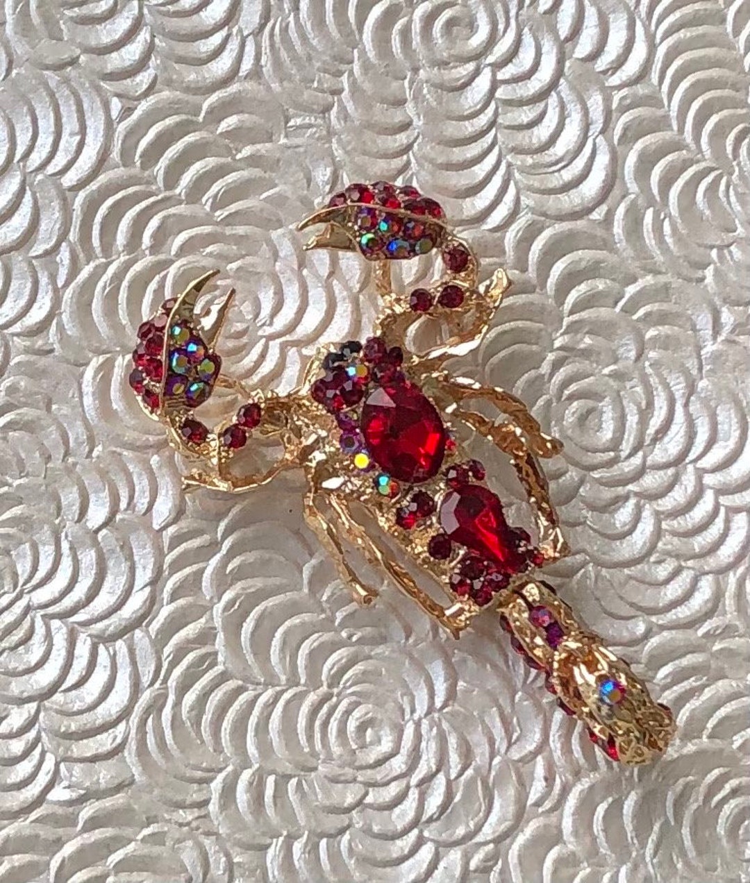 Unique Large Scorpion Vintage Style Brooch - Etsy