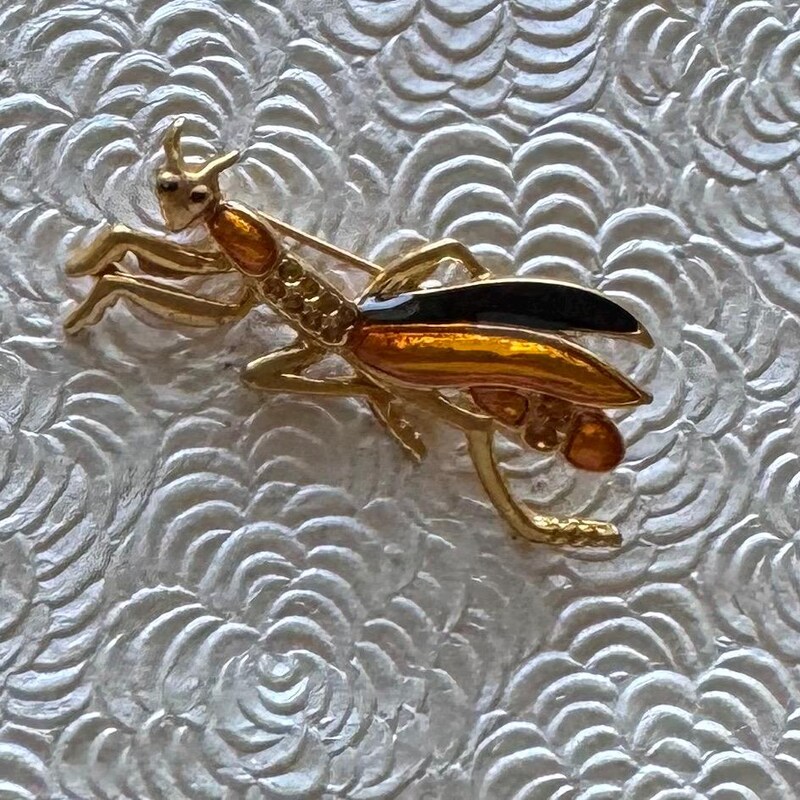 Praying Mantis Pin - Etsy