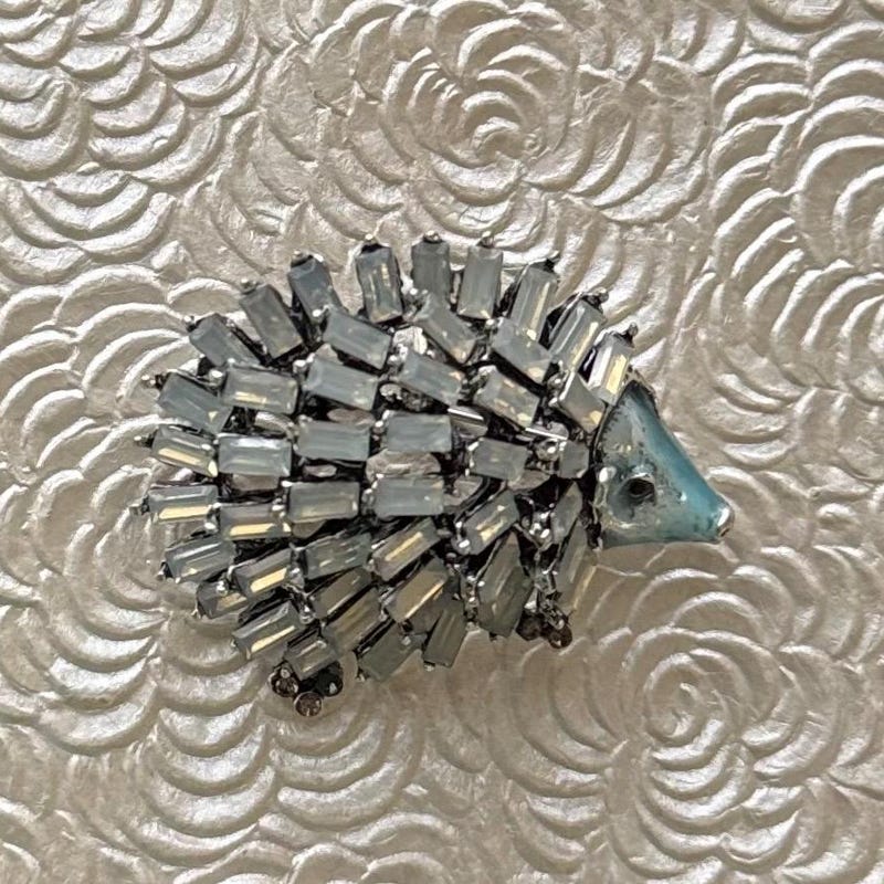 Hedgehog Brooches - Etsy