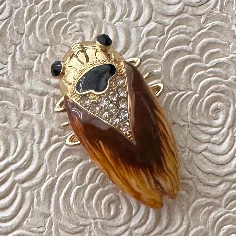Cicada Brooch - Etsy
