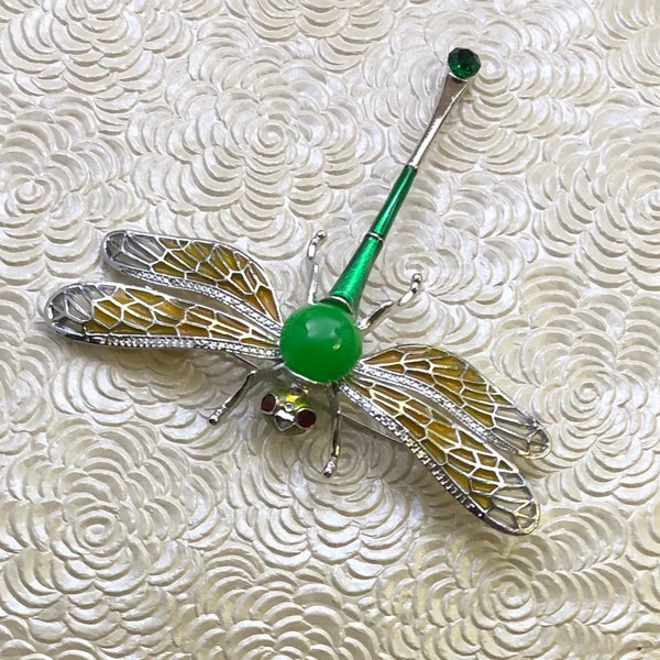 Dragonfly Brooch - Etsy