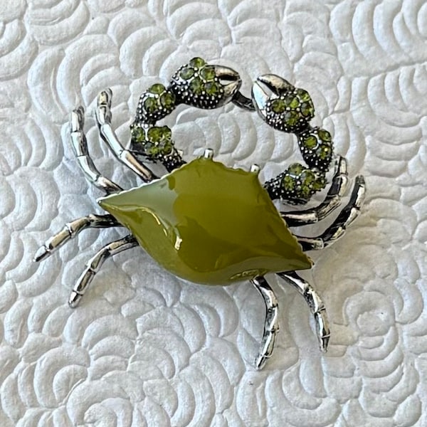 Crab Brooch - Etsy