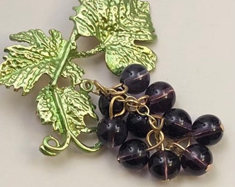 Grape Cluster Brooch | Etsy