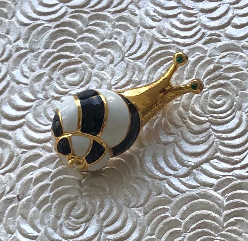 Vintage Snail Brooch Pin - Etsy