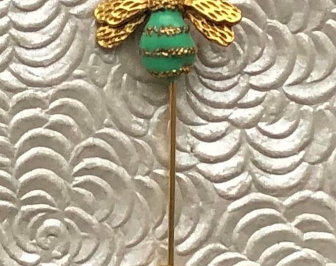 Vintage Bee Stick Pin - Etsy
