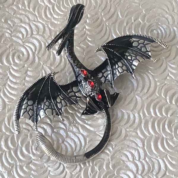 Dragon Brooch - Etsy