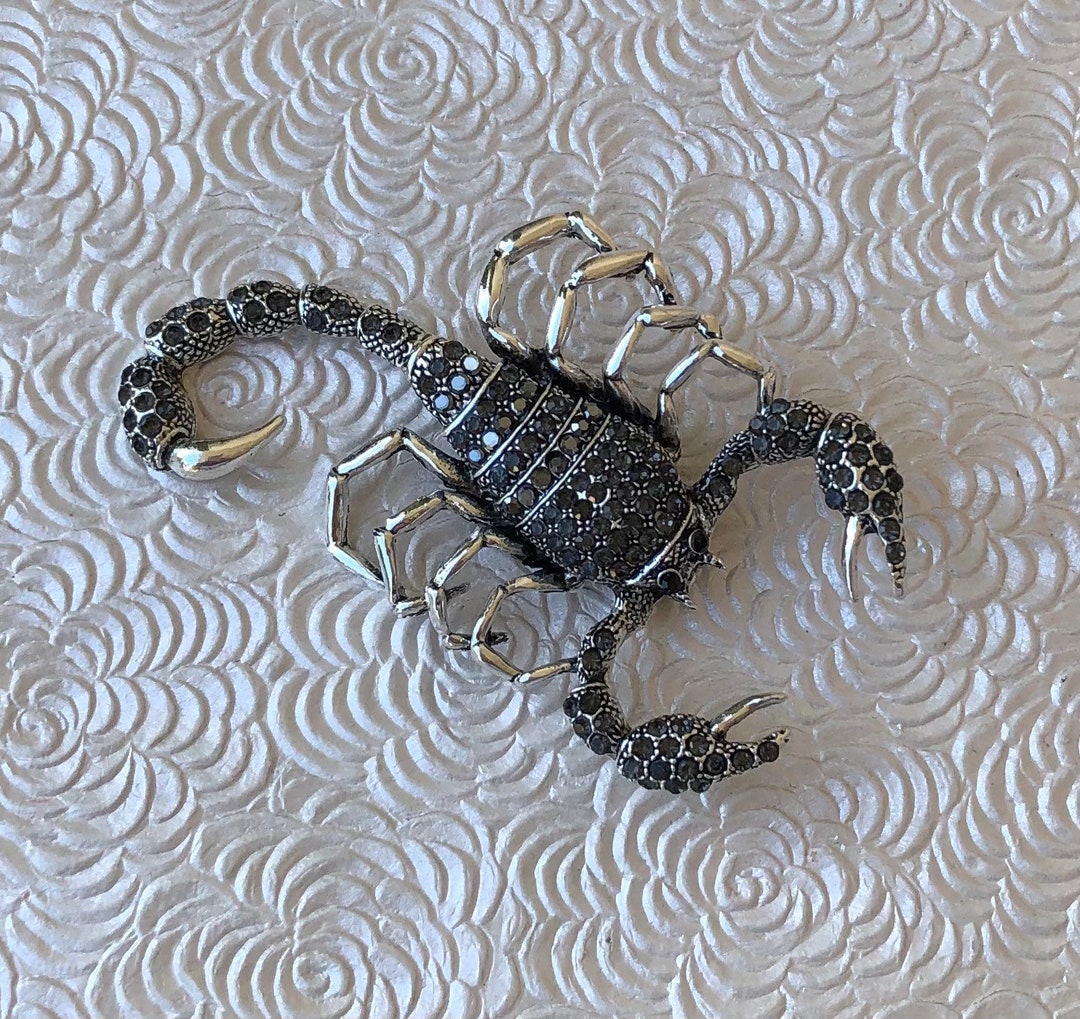 Unique Large Scorpion Vintage Style Brooch - Etsy