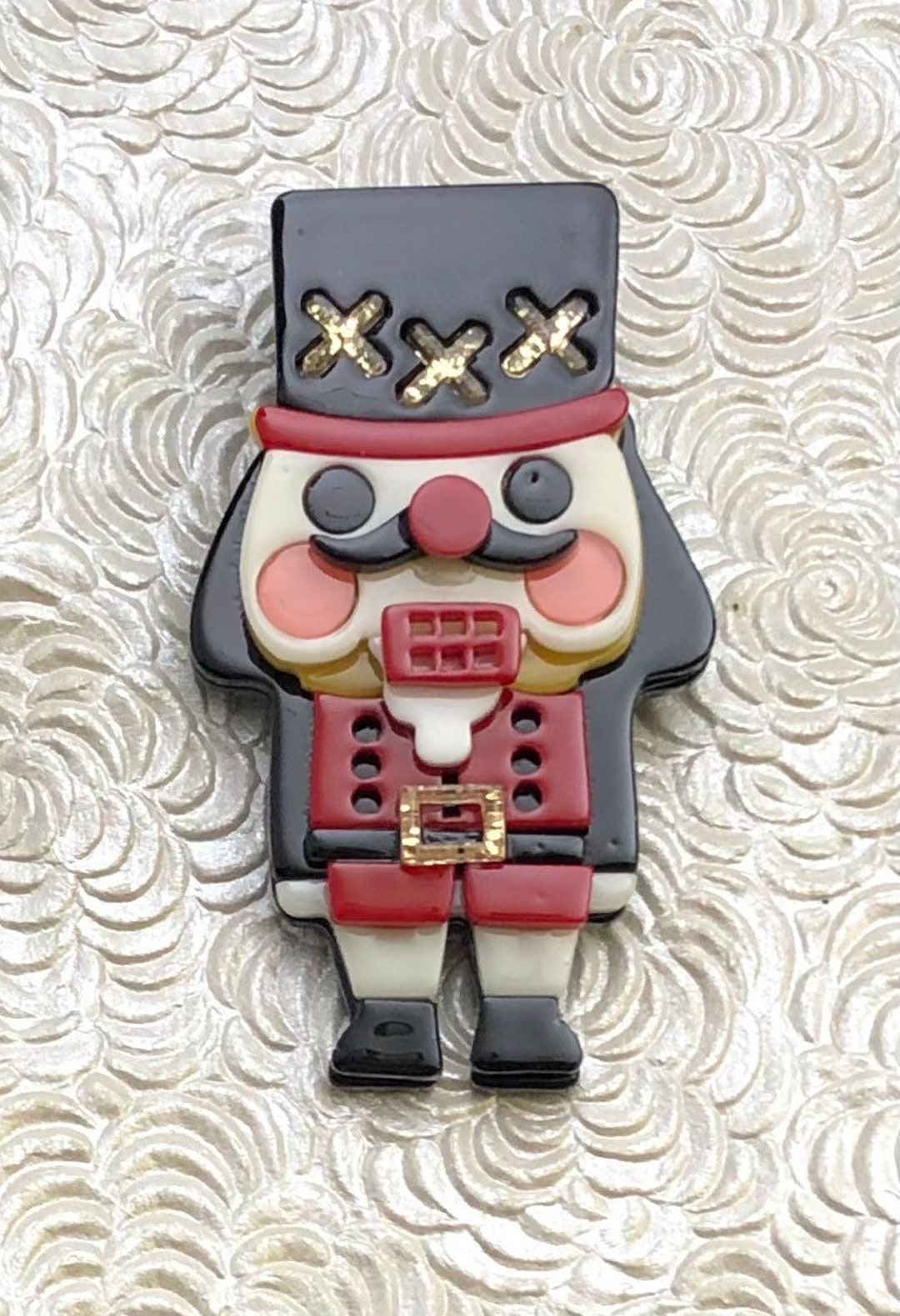 Unique Large Nutcracker Brooch - Etsy
