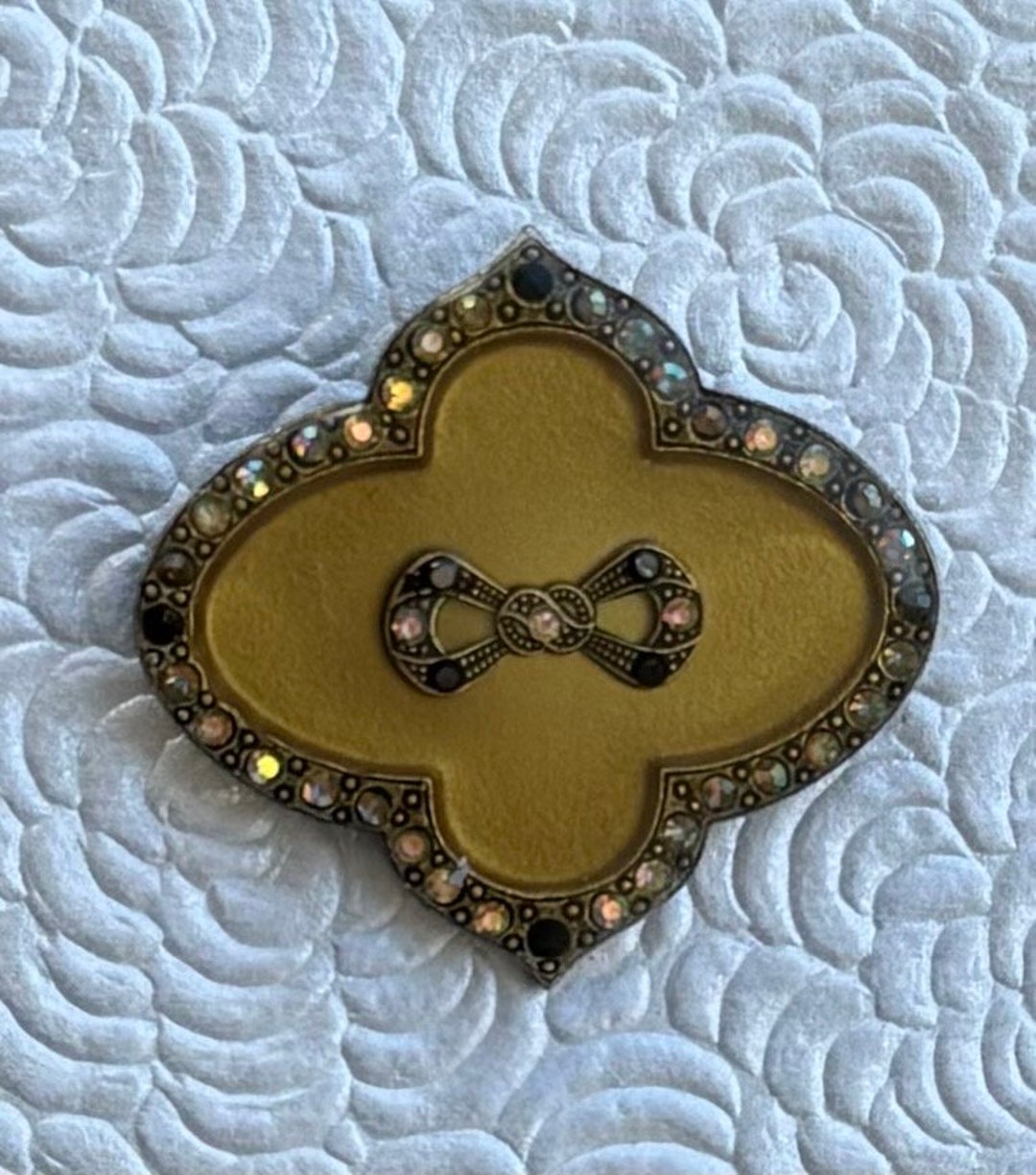 Vintage Art Deco Style Brooch - Etsy