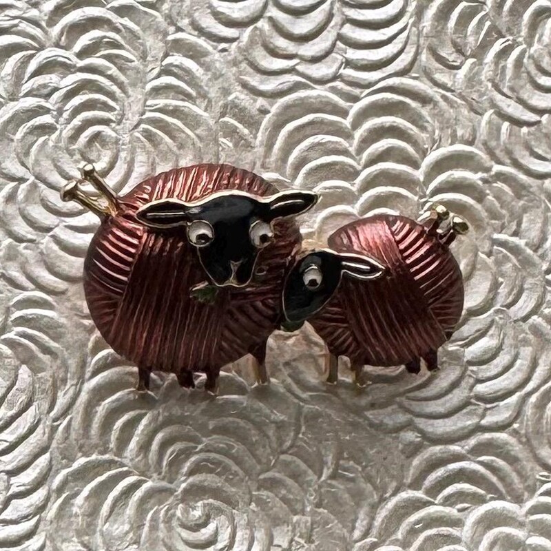 Sheep Brooch - Etsy