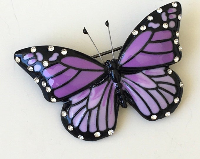 Unique Monarch Butterfly Brooch - Etsy