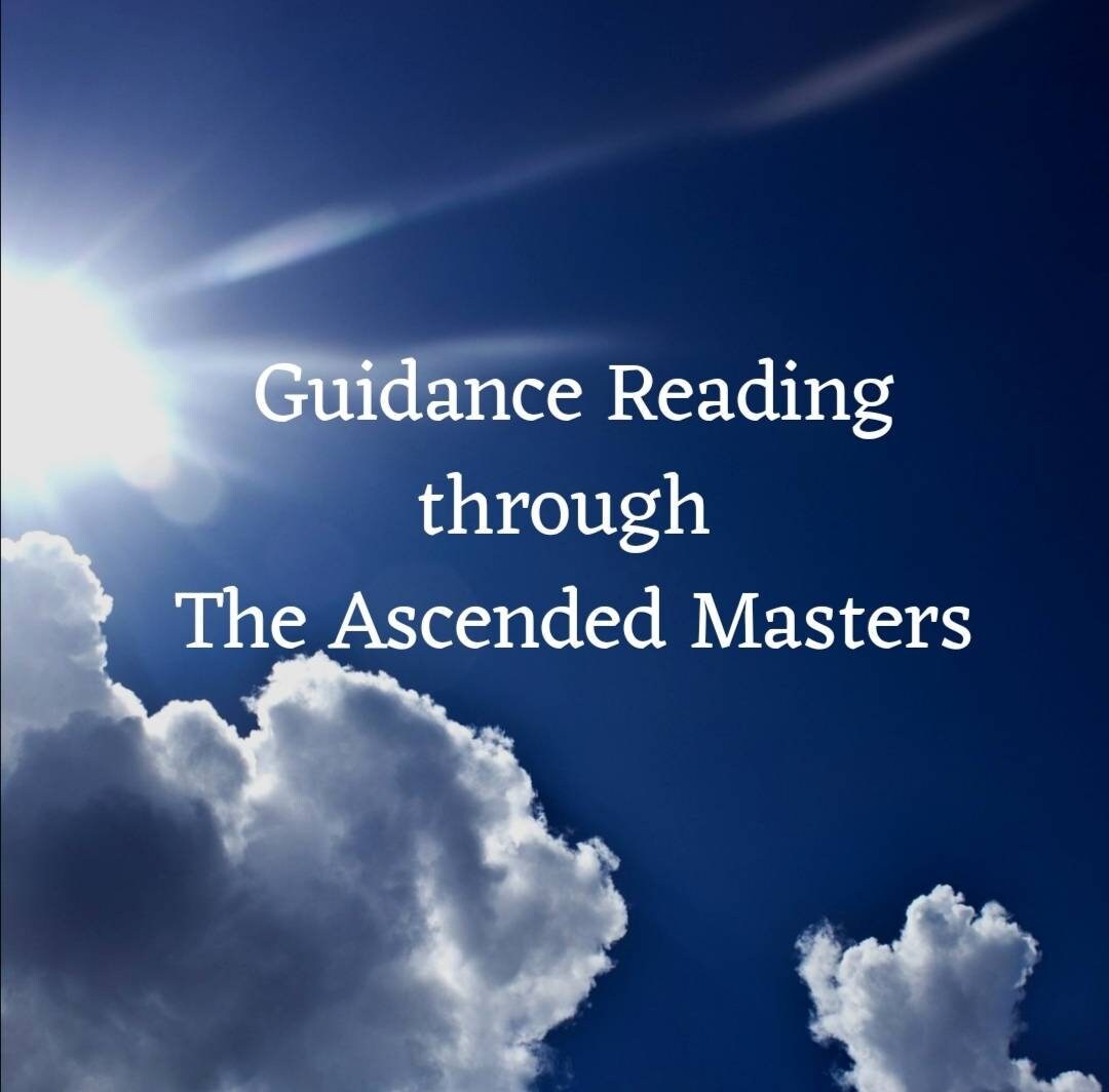 Guidance Reading, Reading From the Ascended Masters, Spiritual Reading ...