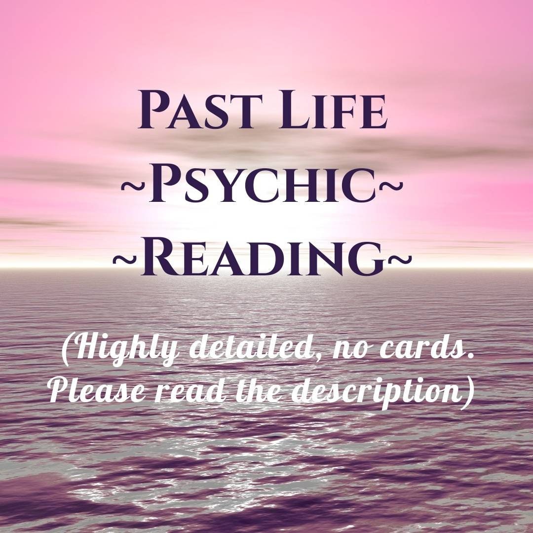 Past Life Reading, Past Life Psychic Reading, Detailed Past Life ...