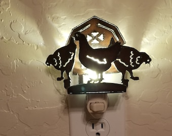 Barn Night Light | Etsy