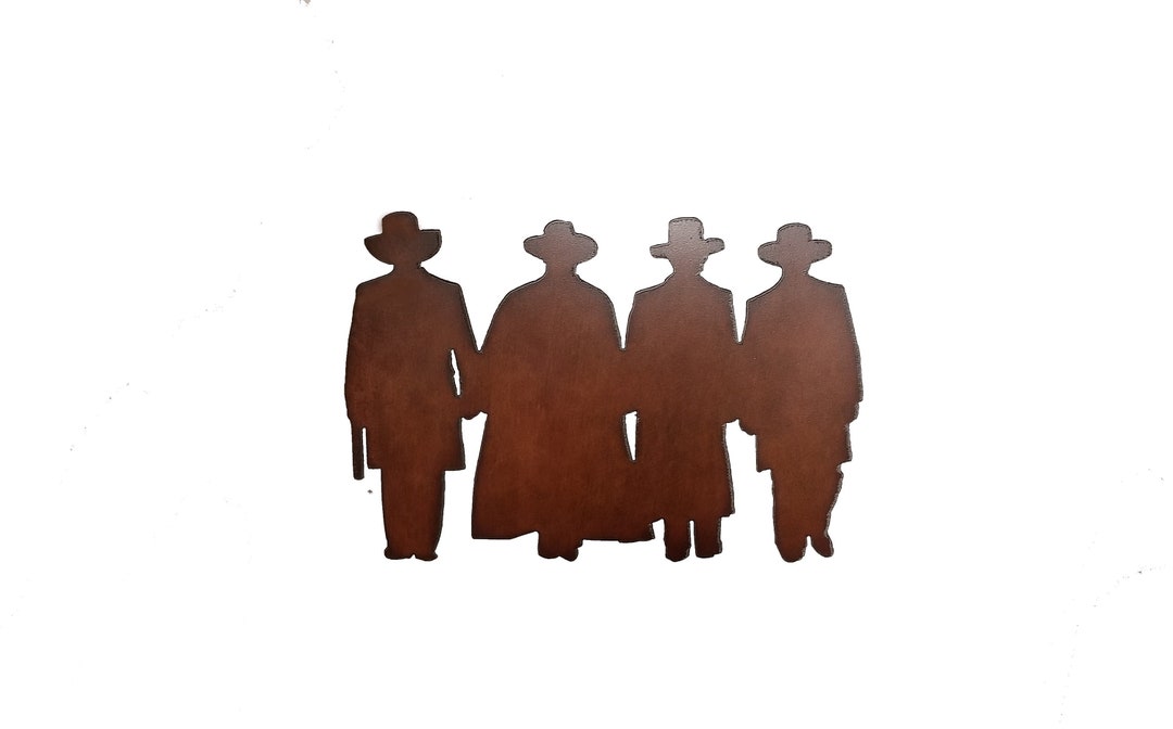 Tombstone OK Corral Sign Made Out of Rusted Steel With Protective Clear ...