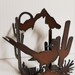 Road Runner Roadrunner Night Light Made Out of Rusted Steel - Etsy