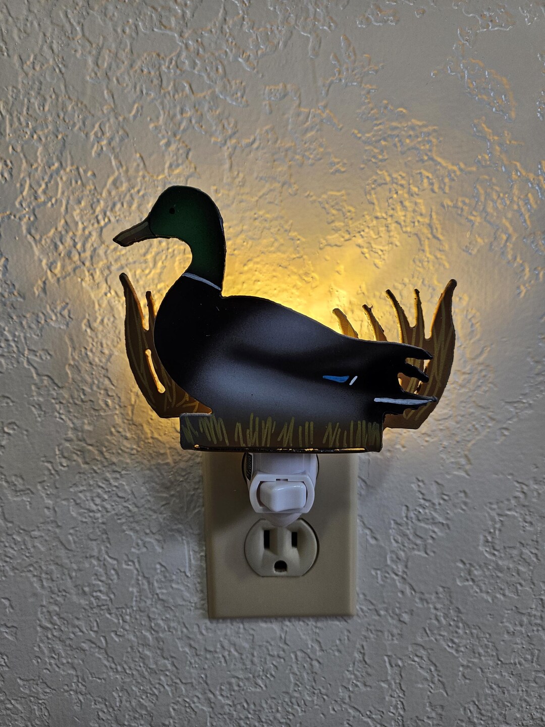Mallard Duck Night Light Art- Made From Durable, Hand-painted Steel - Etsy