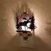 Moose Night Light Made Out of Rusted Steel - Etsy