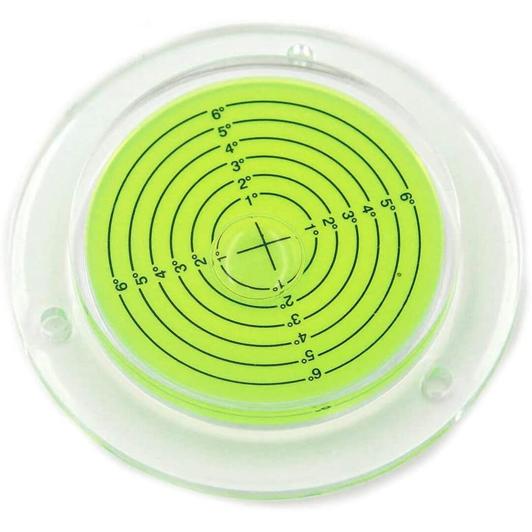 Screw on Large Round Bullseye Spirit Level 100mm for Caravans Etc - Etsy