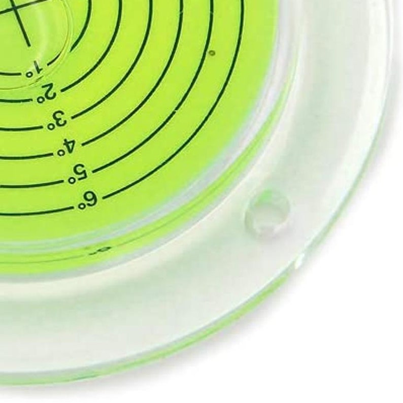 Screw on Large Round Bullseye Spirit Level 100mm for Caravans Etc - Etsy