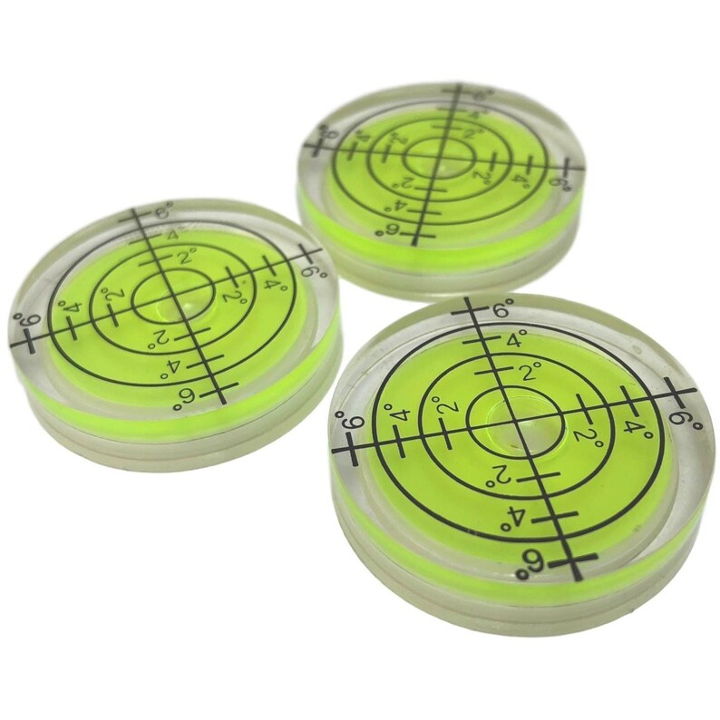 32mm Round Bullseye Precision Spirit Level Bubble - Etsy