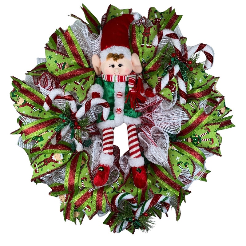 Elf Wreath - Etsy