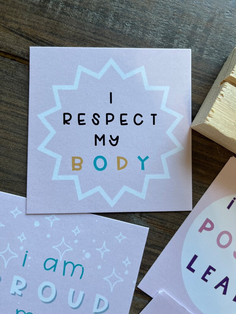Positive Affirmation Cards for Kids: Daily Inspiration, Personalized ...