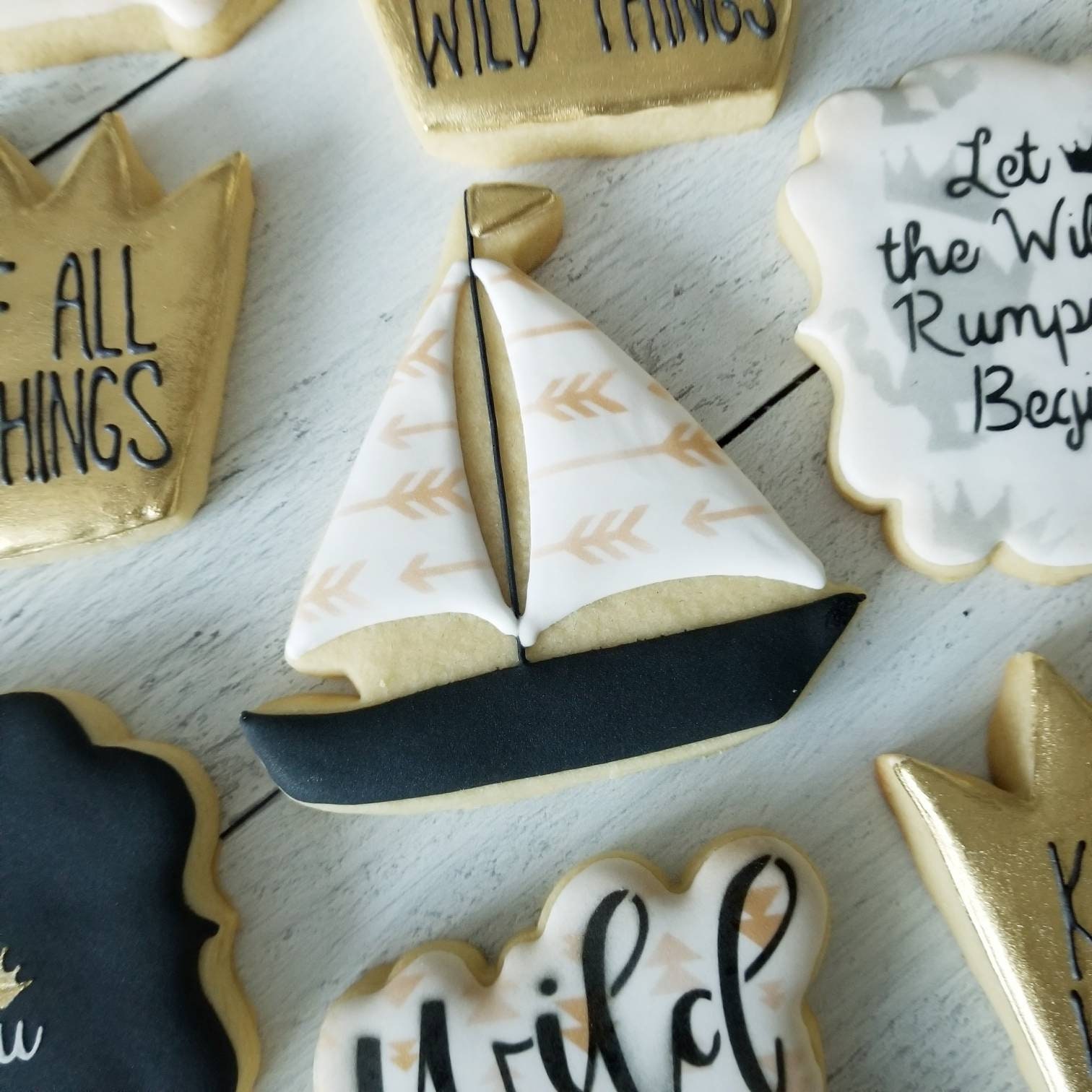 Wild Rumpus Cookies 2 Dozen | King of All Wild Things Crown | Inspired ...
