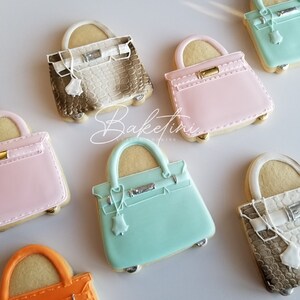 Designer Handbag Cookies 1 Dozen Luxury Fashion Fabulous Glam Birthday ...
