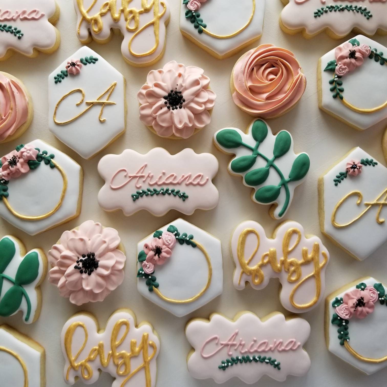 Floral Baby Shower Cookies 2 Dozen Shabby Chic Spring Garden | Etsy Floral Baby Shower Cookies 2 Dozen Shabby Chic Spring Garden | Etsy