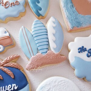 The Big One Cookies 2 Dozen Surfer First Birthday Party - Etsy