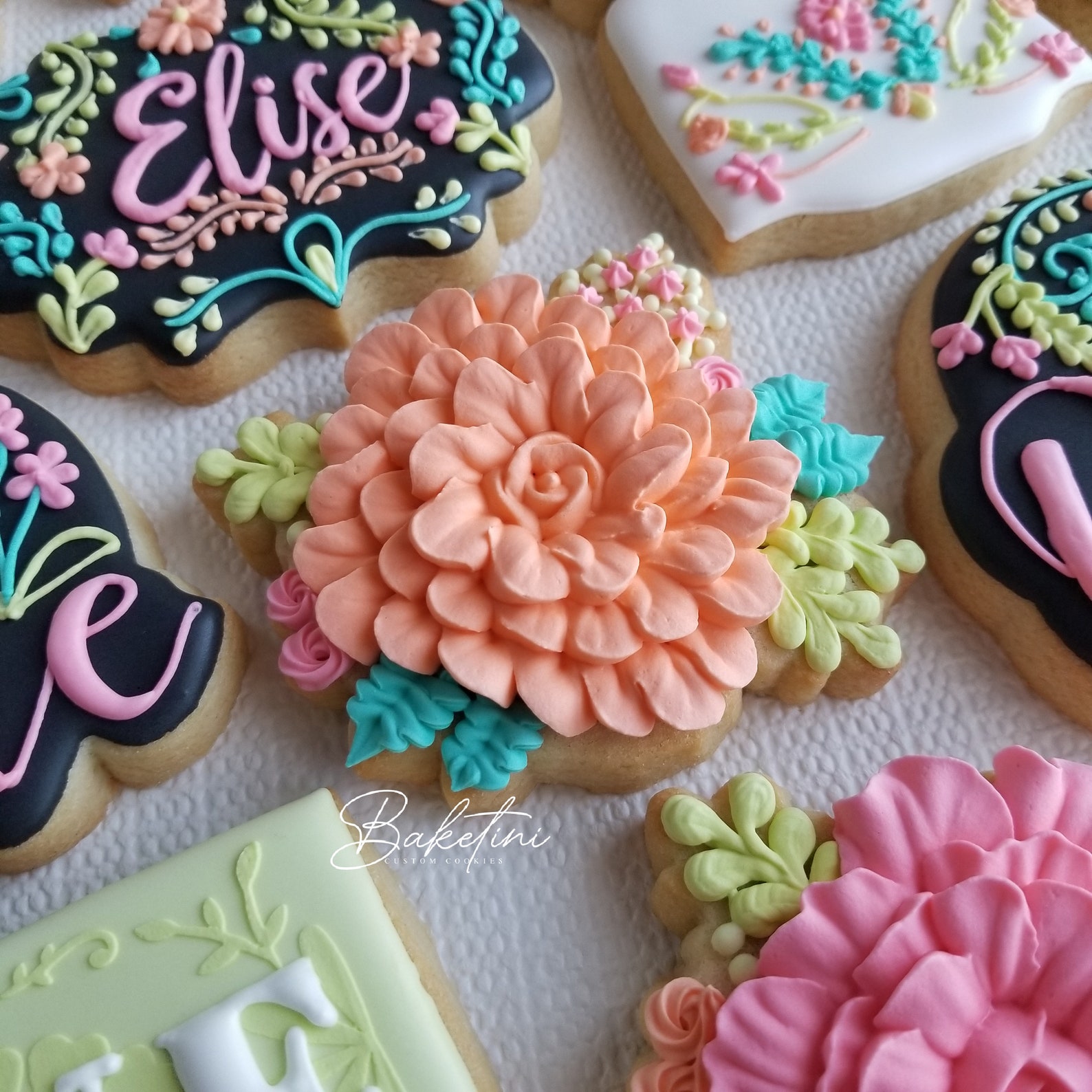 First Fiesta Cookies 2 Dozen Floral First Fiesta Mexican - Etsy