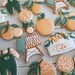 Little Cutie Baby Shower Cookies 2 Dozen Oranges Sage Green - Etsy