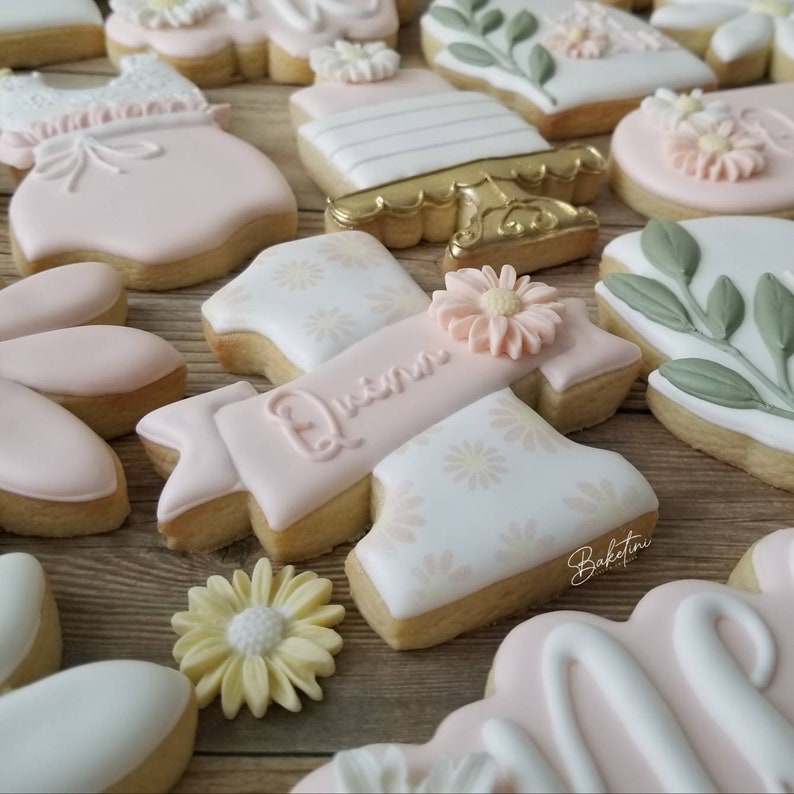 Daisy Cookies 2 Dozen Wild One of a Kind Boho Bohemian First - Etsy