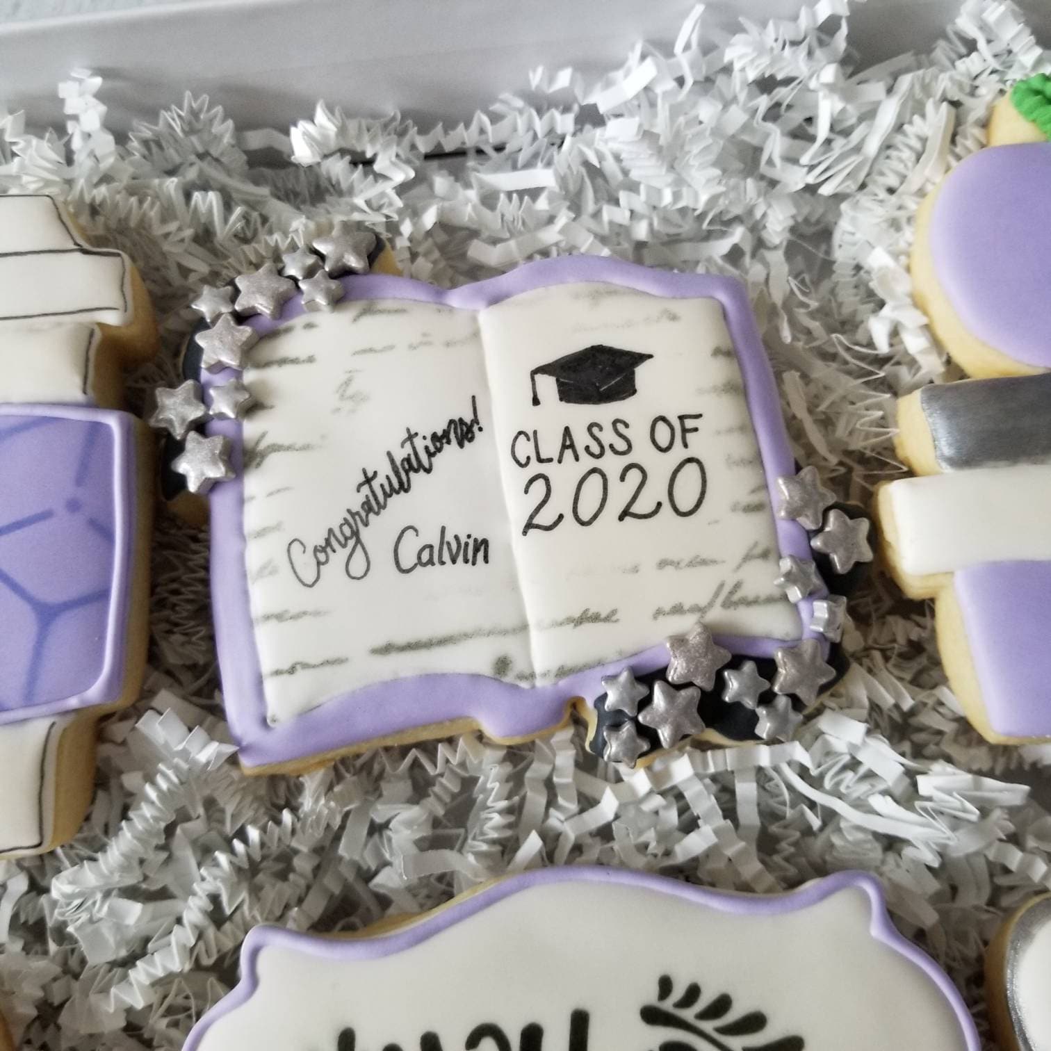 Open Book Cookies Custom Cookie Gift Box Book Club | Etsy