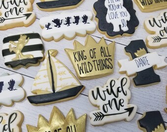 Wild Thing Cookies - Etsy