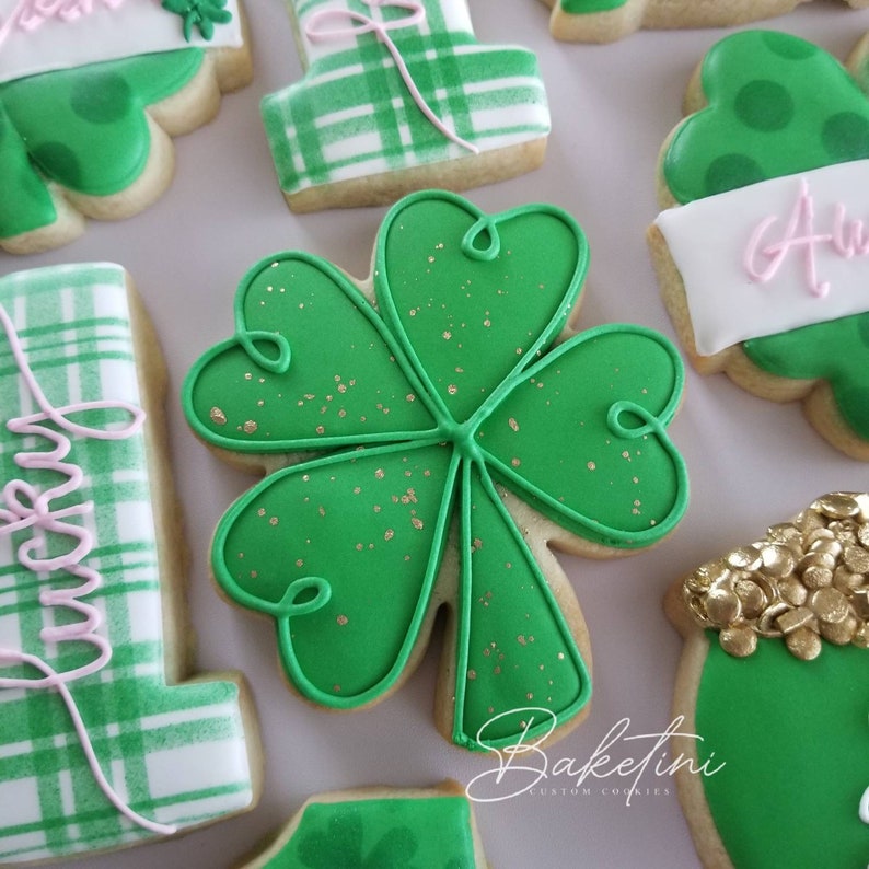 Lucky One Cookies 2 Dozen St. Patrick's March First - Etsy