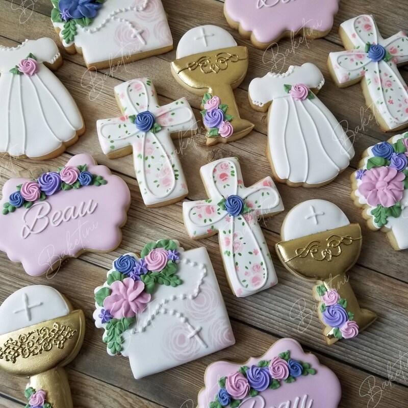 Communion Cookies - Etsy