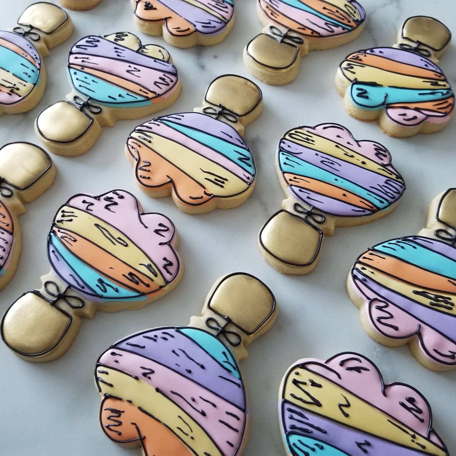 Hot Air Balloon Cookies Up Up Away Places Youll Go | Etsy