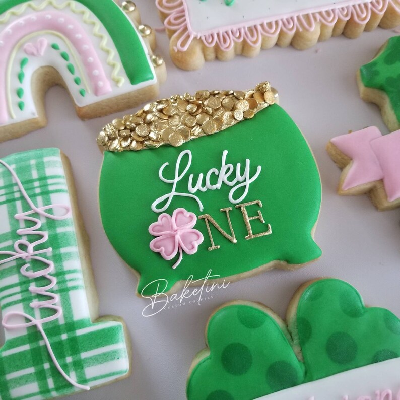 Lucky One Cookies 2 Dozen St. Patrick's March First - Etsy