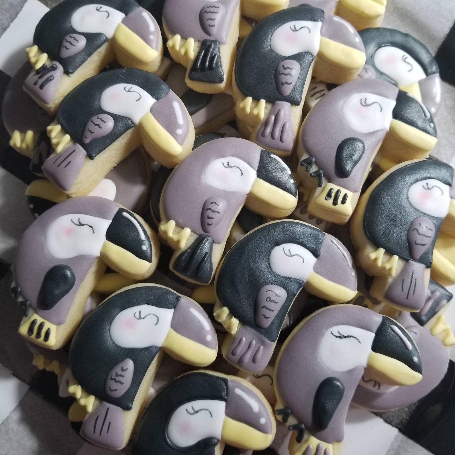 Tropical Mini Cookies 3 Dozen Toucan Pineapple Popsicle | Etsy